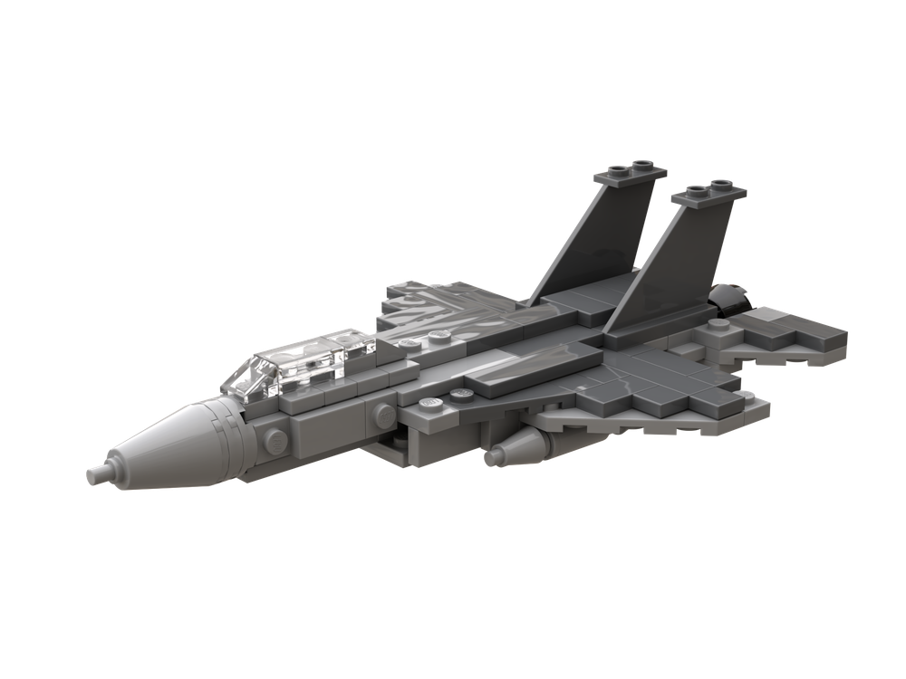 LEGO MOC F-15 Eagle Jet Fighter by The Bobby Brix Channel | Rebrickable ...