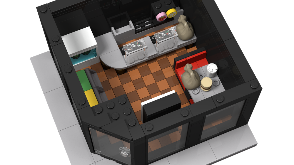 Lego Moc Mcdonalds By Buildermrbuilderman Rebrickable Build With Lego