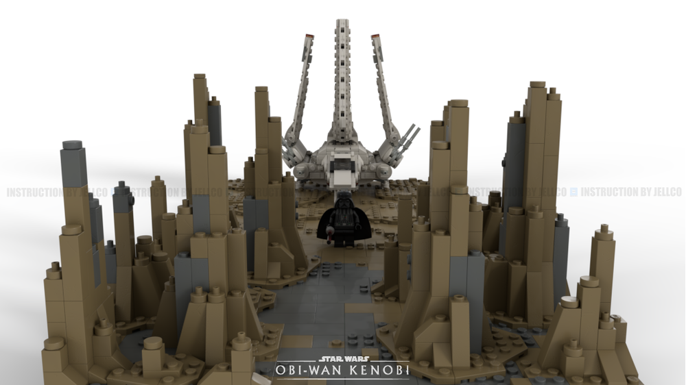 LEGO MOC STARWARS Obi-wan Kenobi Series PART VI : Rocky Planet Base by ...