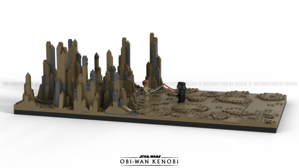 LEGO MOC STARWARS Obi-wan Kenobi Series PART VI : Rocky Planet Base by ...