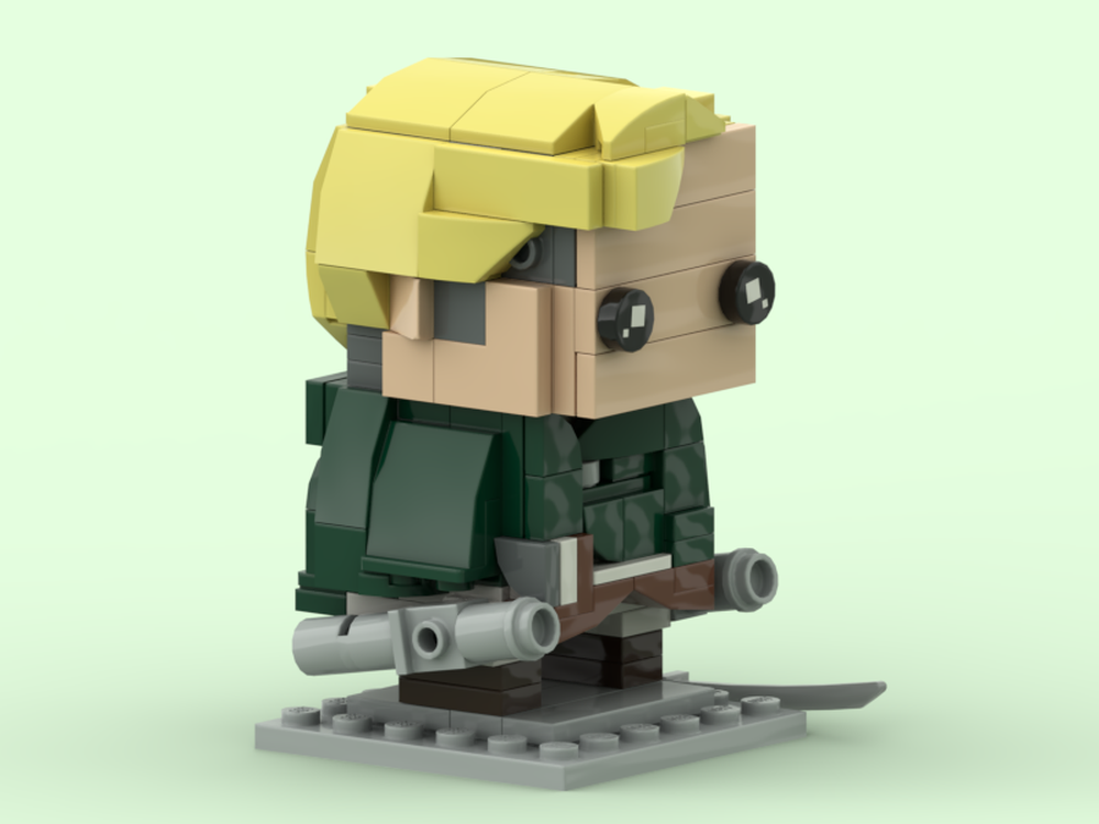 LEGO MOC Erwin Smith - Attack on Titan BrickHeadz by AnimeBricks4 ...