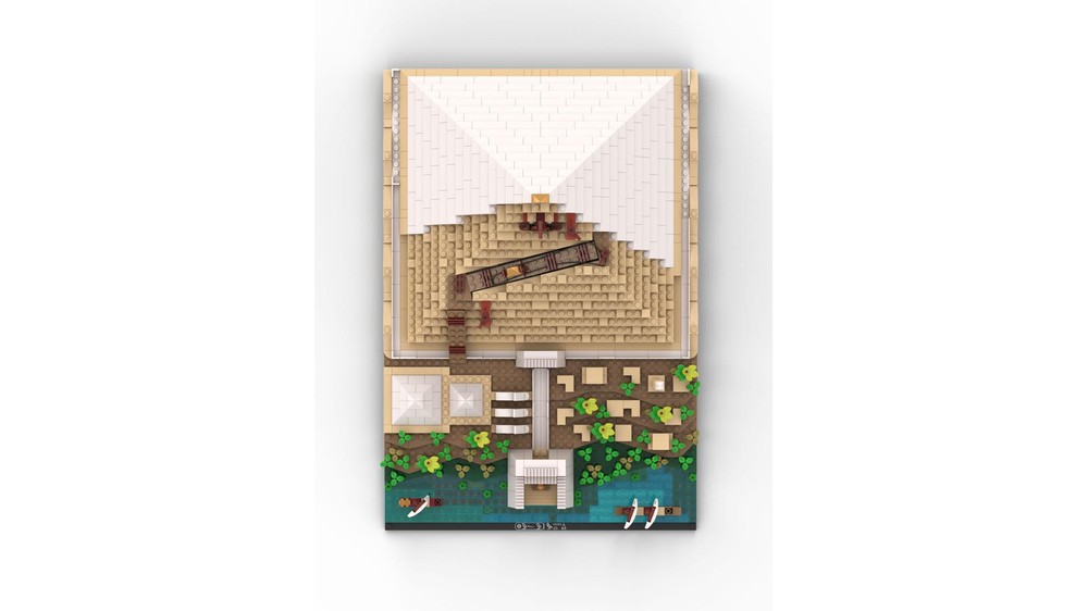 Lego Moc 21058 Building Of The Great Pyramid By Peme Rebrickable