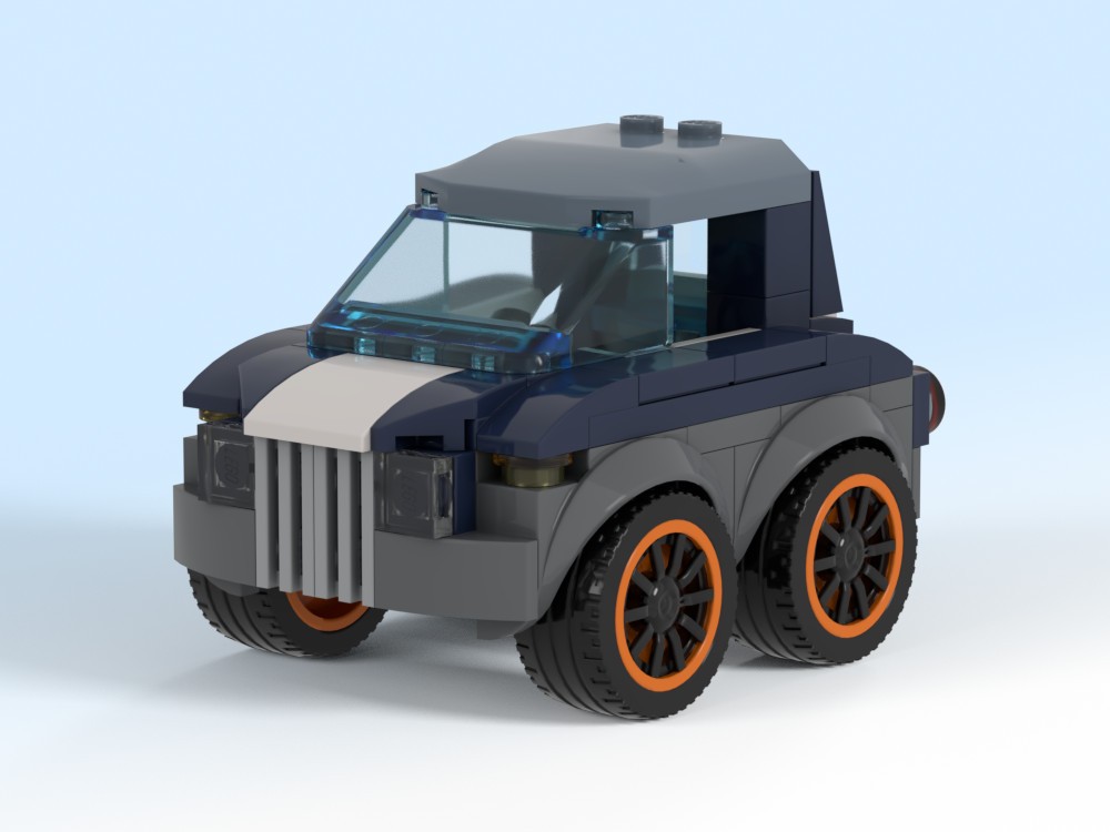 LEGO MOC Compact Sports Car by BrickRandom | Rebrickable - Build with LEGO