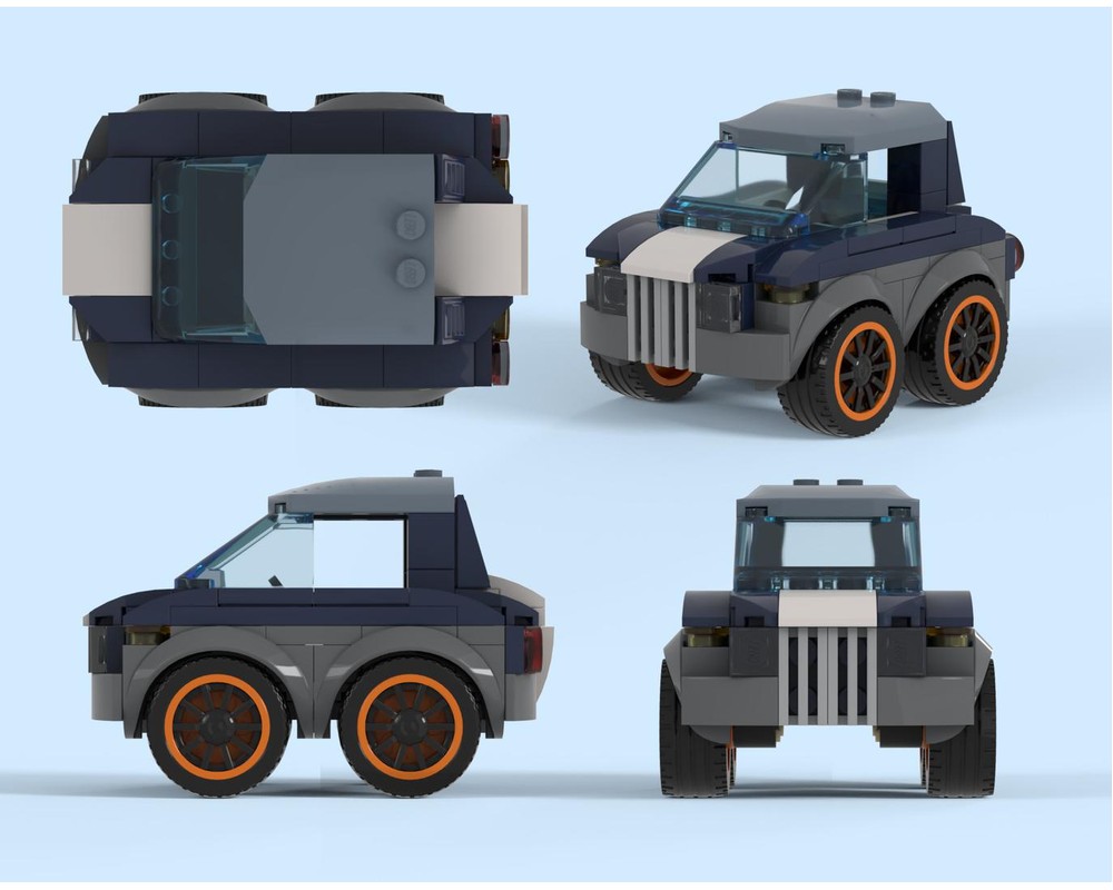Lego Moc Compact Sports Car By Brickrandom Rebrickable Build With Lego