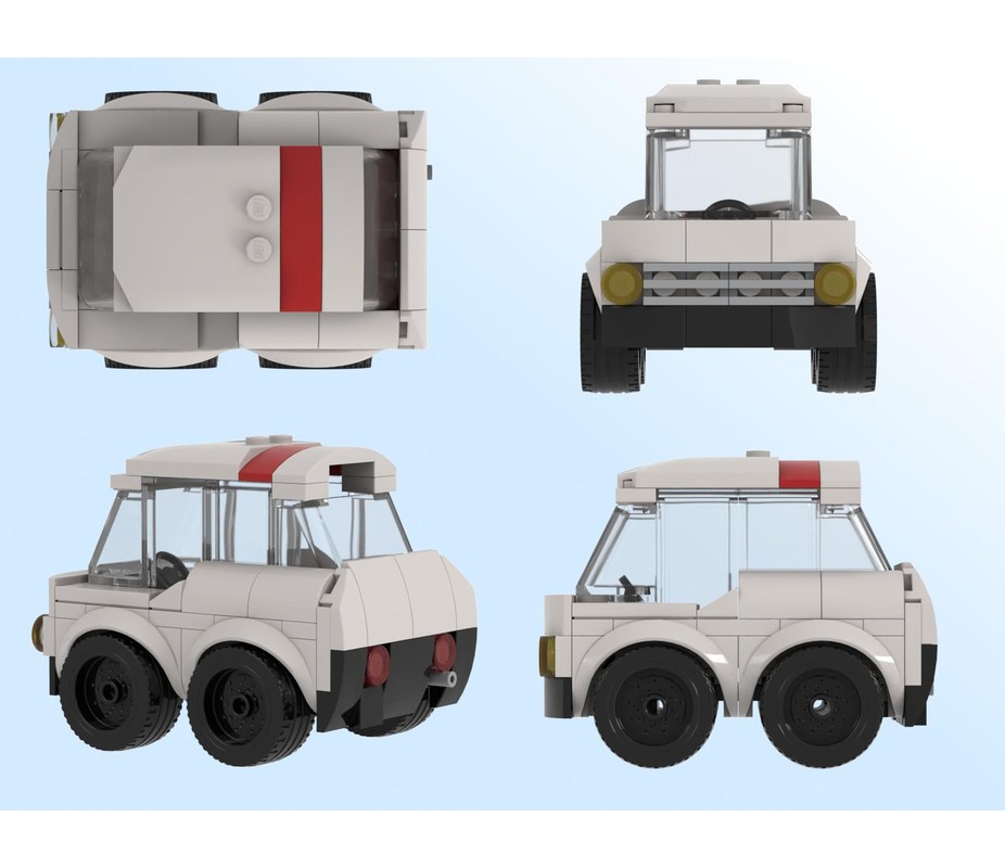 LEGO MOC Compact Family Car by BrickRandom | Rebrickable - Build with LEGO
