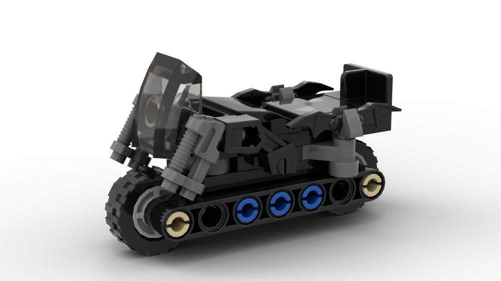 LEGO MOC Rideable 212222 Batcycle by Steinklein | Rebrickable - Build ...