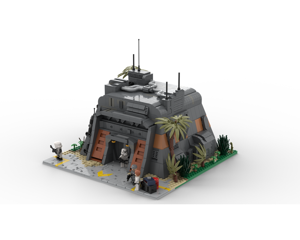 LEGO MOC SW Bunker/Barracks On Scarif by Legat_Of_Legion | Rebrickable ...