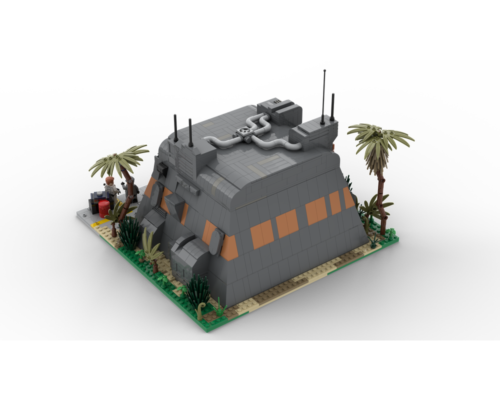 LEGO MOC SW Bunker/Barracks On Scarif by Legat_Of_Legion | Rebrickable ...
