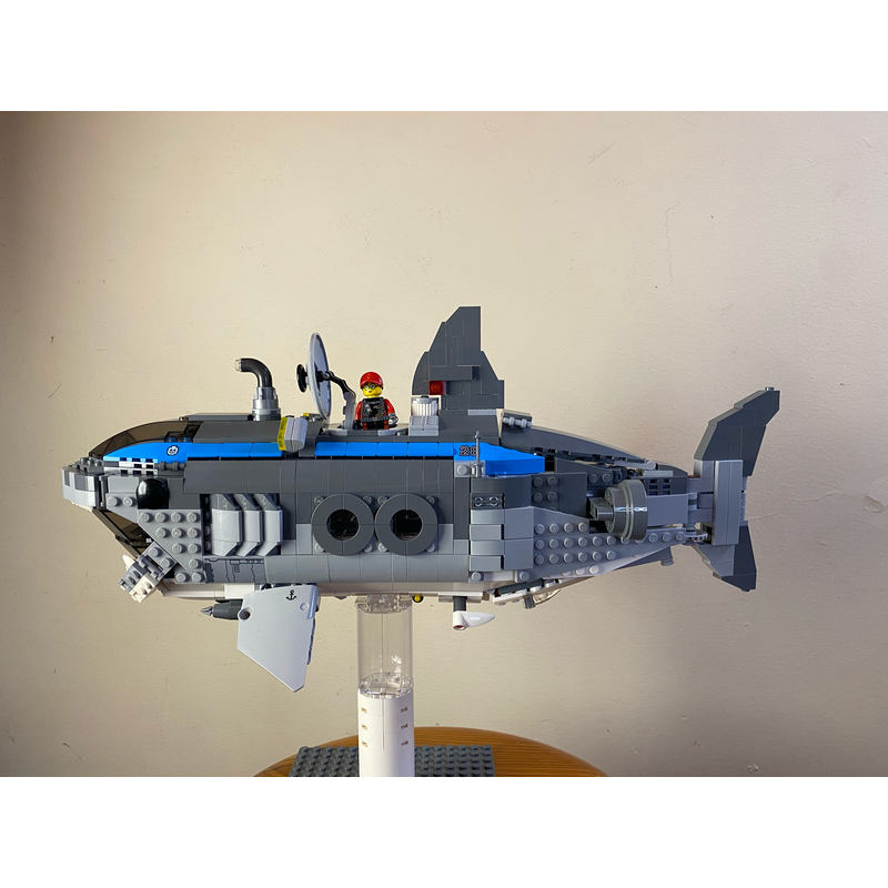LEGO MOC SFM-Sharksub Deep sea treasure hunter by Digi_Brick ...