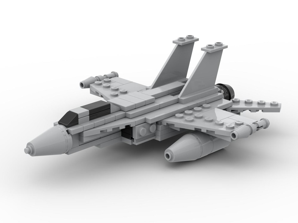 LEGO MOC McDonnell Douglas F-18 Hornet Jet Fighter by The Bobby Brix ...
