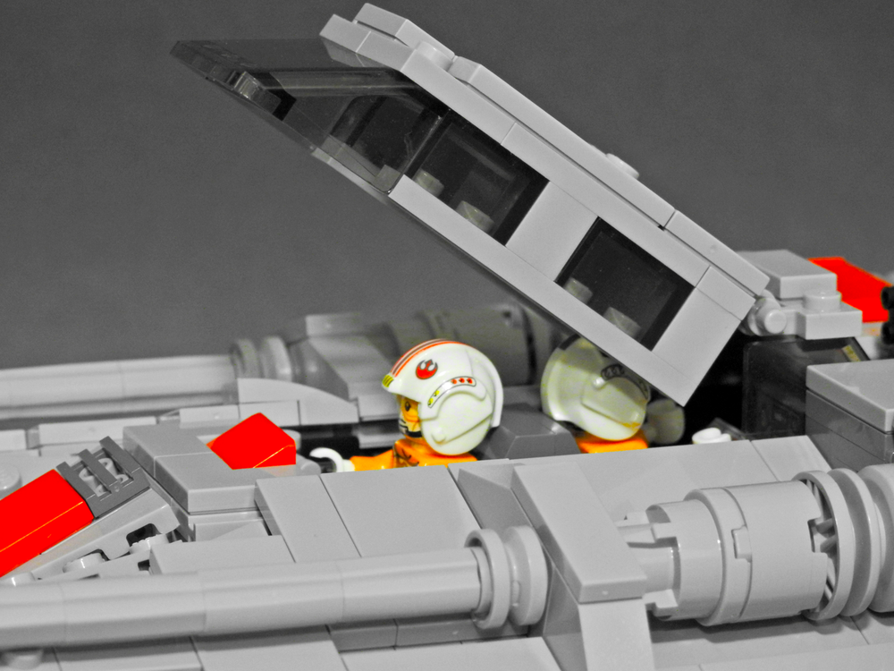 Lego Moc T 47 Snowspeeder Airspeeder By Usernamegeri Rebrickable