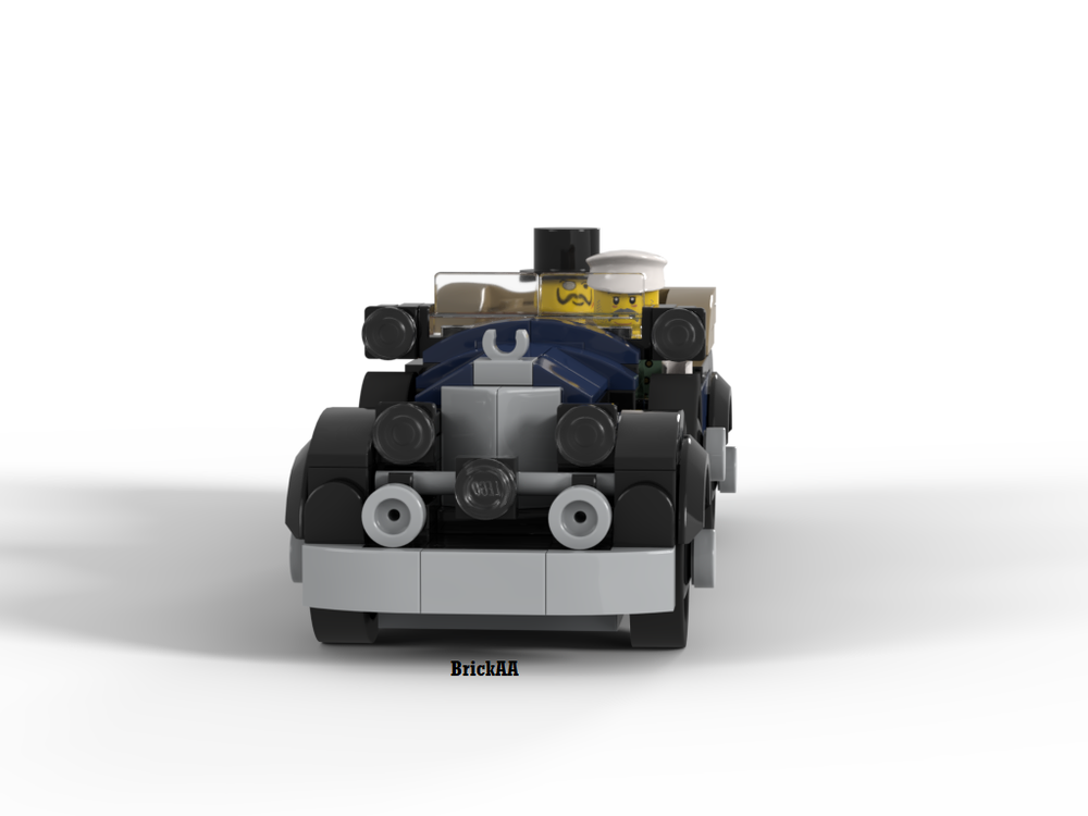 LEGO MOC Vintage luxury convertible by BrickAA | Rebrickable - Build ...