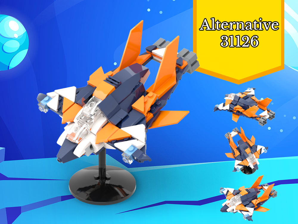 LEGO MOC Submarine 31126 Alternative Build by gabizon | Rebrickable ...