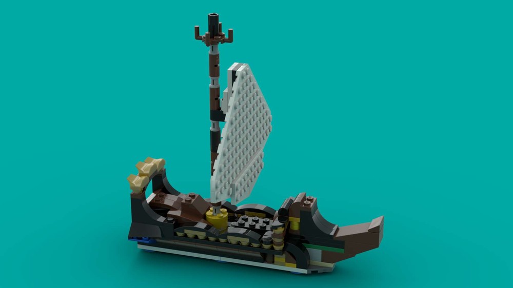 LEGO MOC Cog - Mini Ship by hadz | Rebrickable - Build with LEGO
