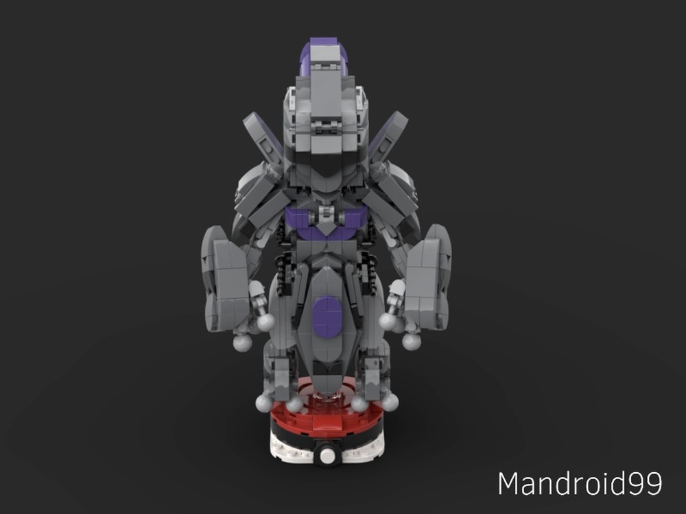 Lego Moc Mewtwo Armoured 1998 Version By Mandroid99 Rebrickable