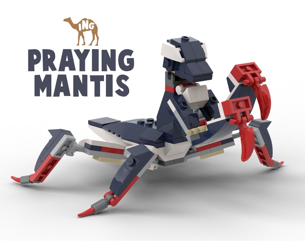 LEGO MOC Praying Mantis by cameling | Rebrickable - Build with LEGO