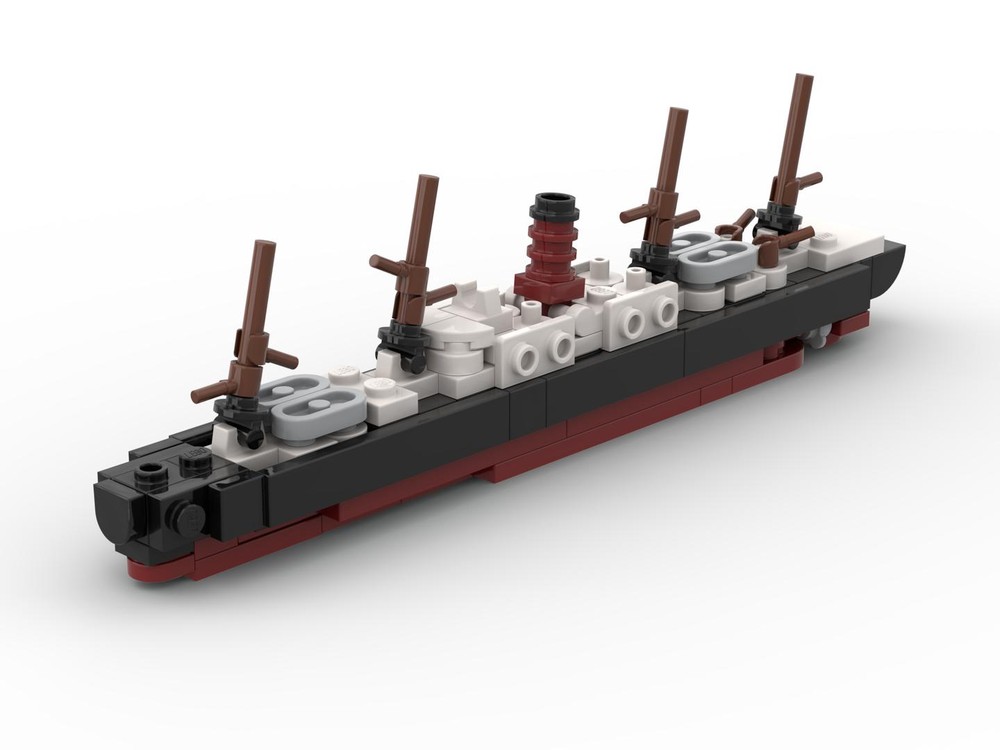 LEGO MOC RMS Carpathia Passenger Steamship by The Bobby Brix Channel ...