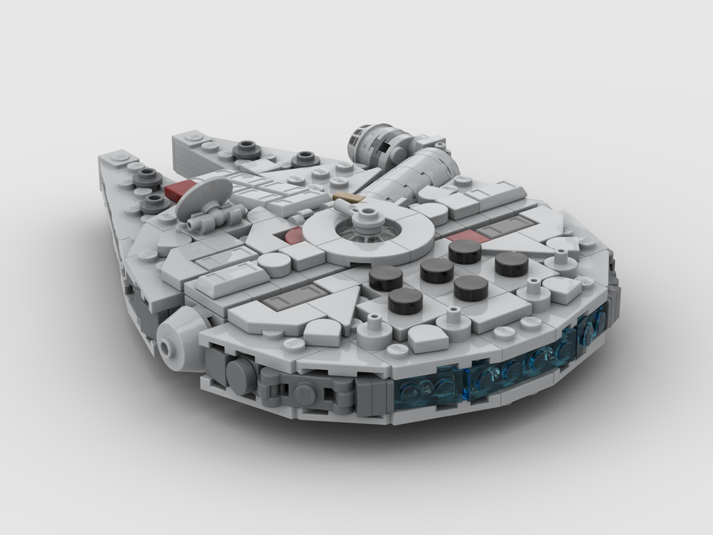 Lego Moc Millennium Falcon By Igorskywalker Rebrickable Build With Lego