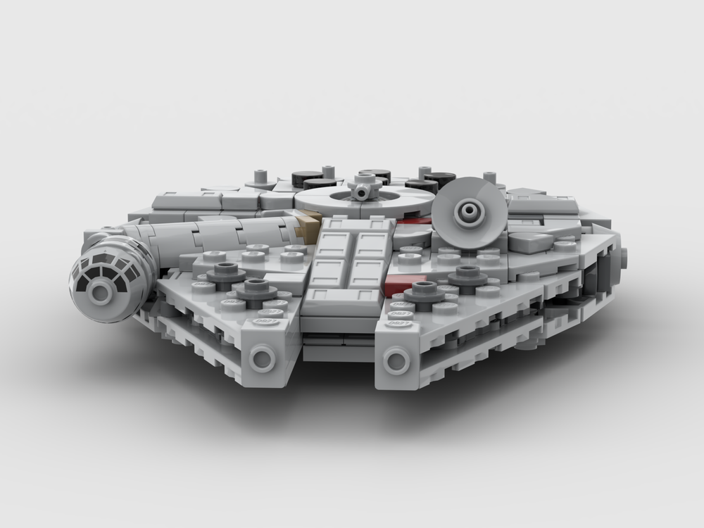 Lego Moc Millennium Falcon By Igorskywalker Rebrickable Build With Lego