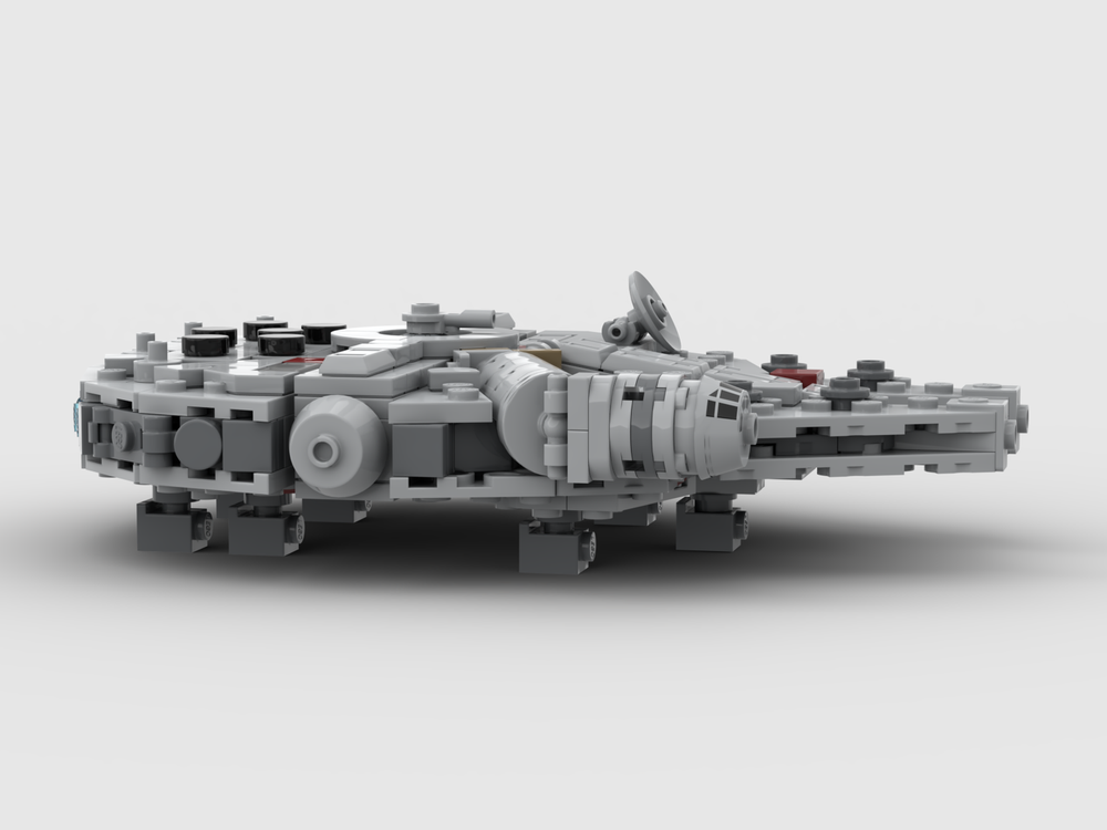 Lego Moc Millennium Falcon By Igorskywalker Rebrickable Build With Lego