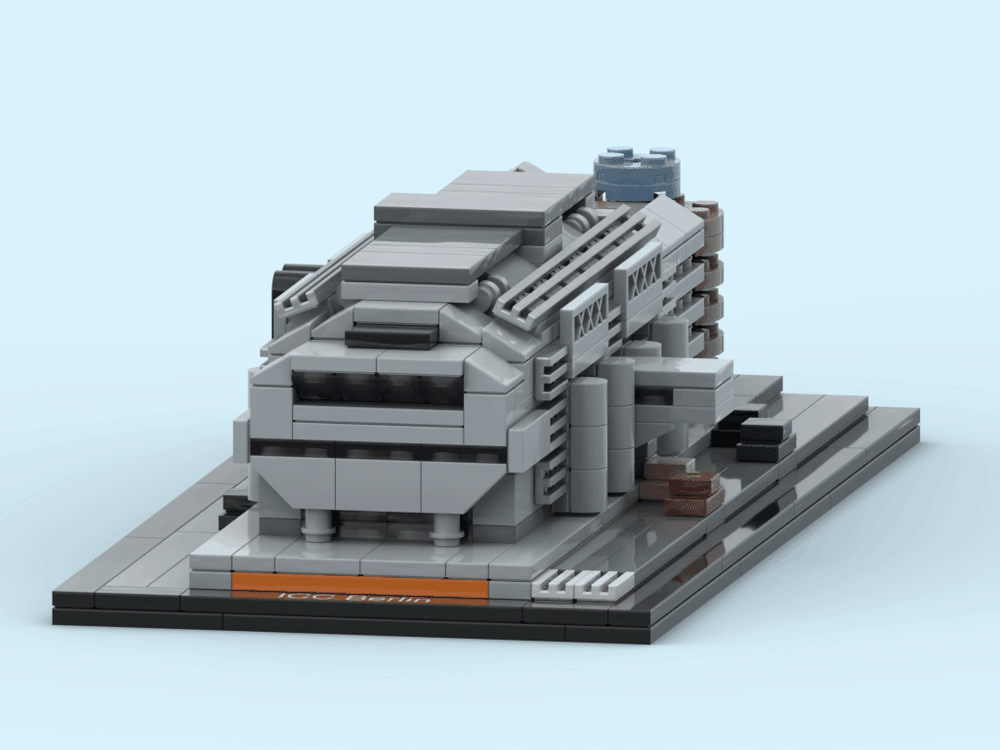 LEGO MOC Internationales Congress Center (ICC) Berlin by tobetop ...