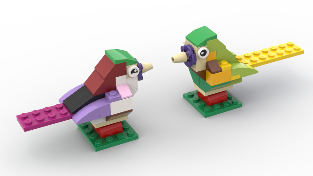 LEGO MOC 10715 Birds by Lenarex | Rebrickable - Build with LEGO