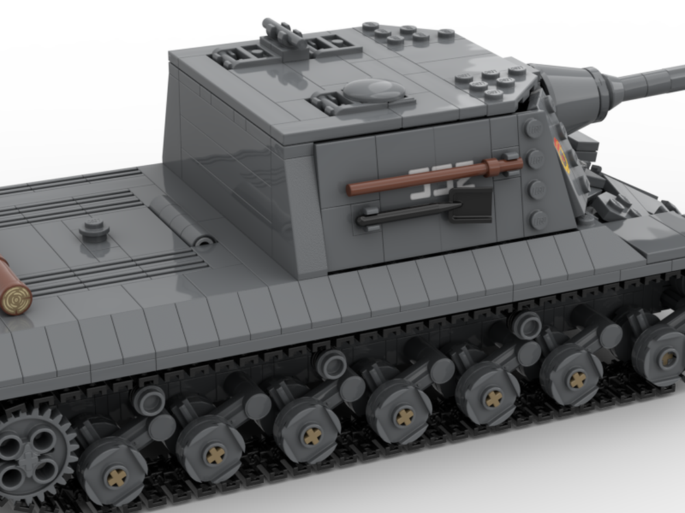 LEGO MOC Object 268 tank destroyer by gunsofbrickston | Rebrickable ...