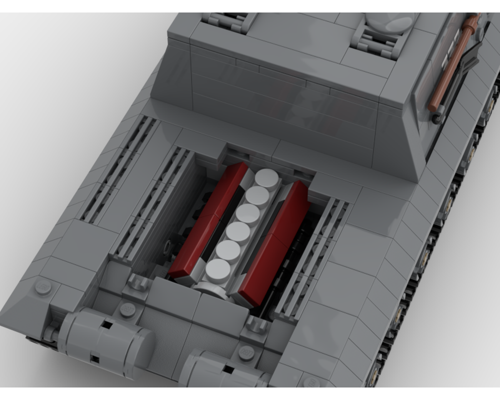 LEGO MOC Object 268 tank destroyer by gunsofbrickston | Rebrickable ...