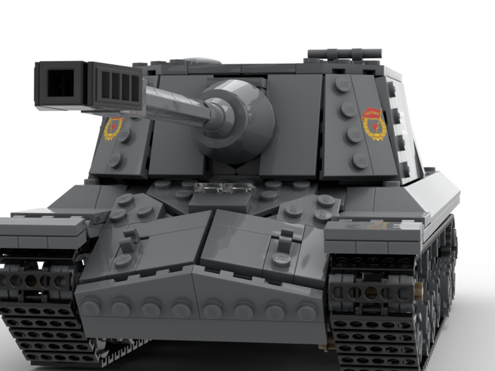 LEGO MOC Object 268 tank destroyer by gunsofbrickston | Rebrickable ...