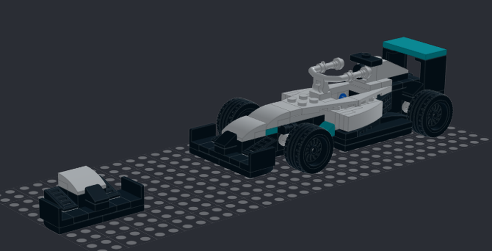 LEGO MOC-116730 2020 Mercedes f1 by Moccarsandbikes4life | Rebrickable ...
