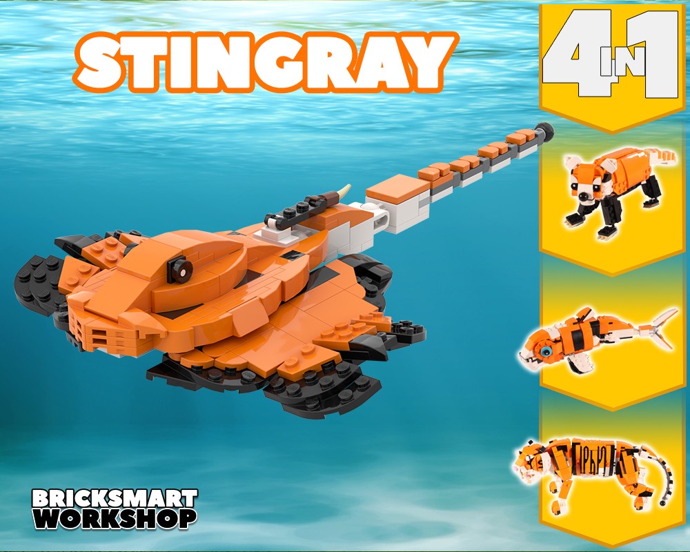 LEGO MOC Stingray 31129 Alternate by bricksmartworkshop | Rebrickable ...