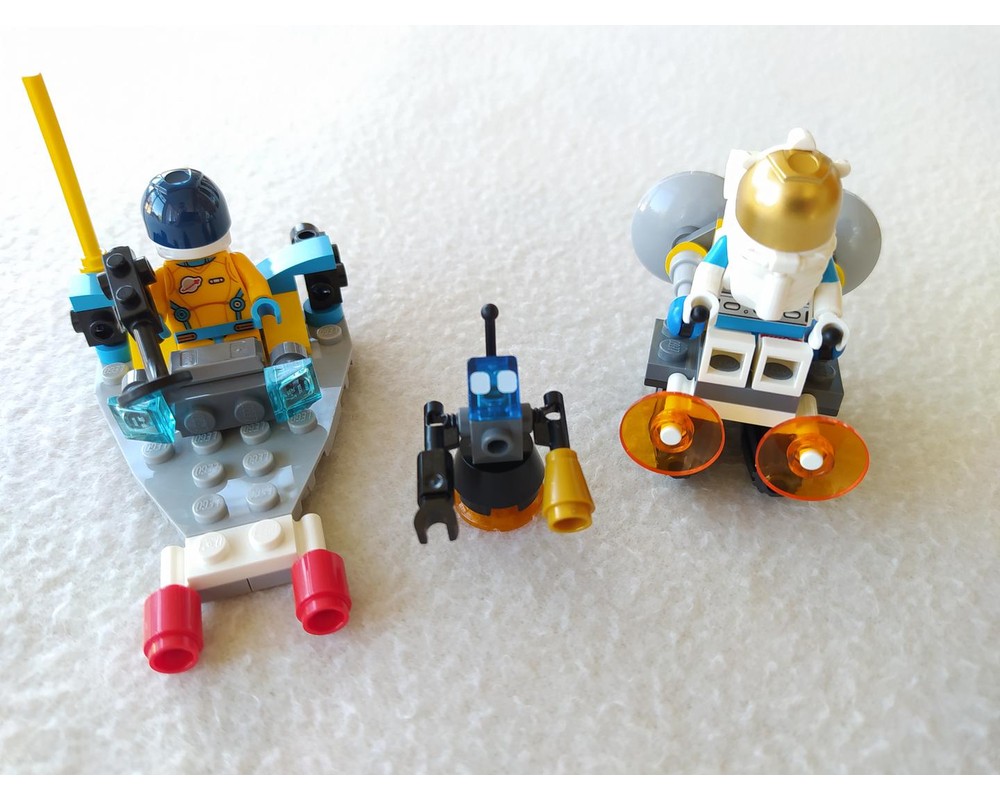 LEGO MOC 60354 Space Sledge and Robot 6807 by thekitchenscientist ...