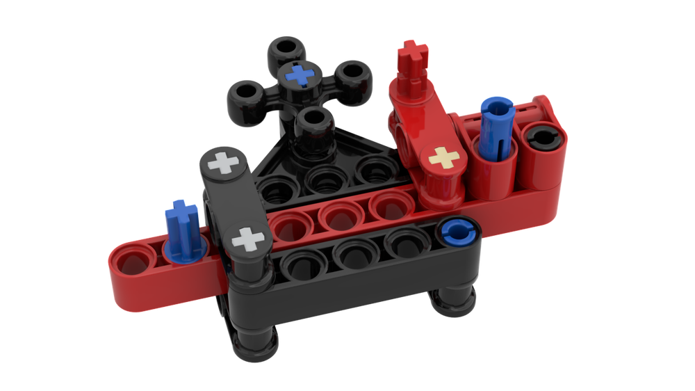 LEGO MOC Simple Stepper by 2in1 | Rebrickable - Build with LEGO