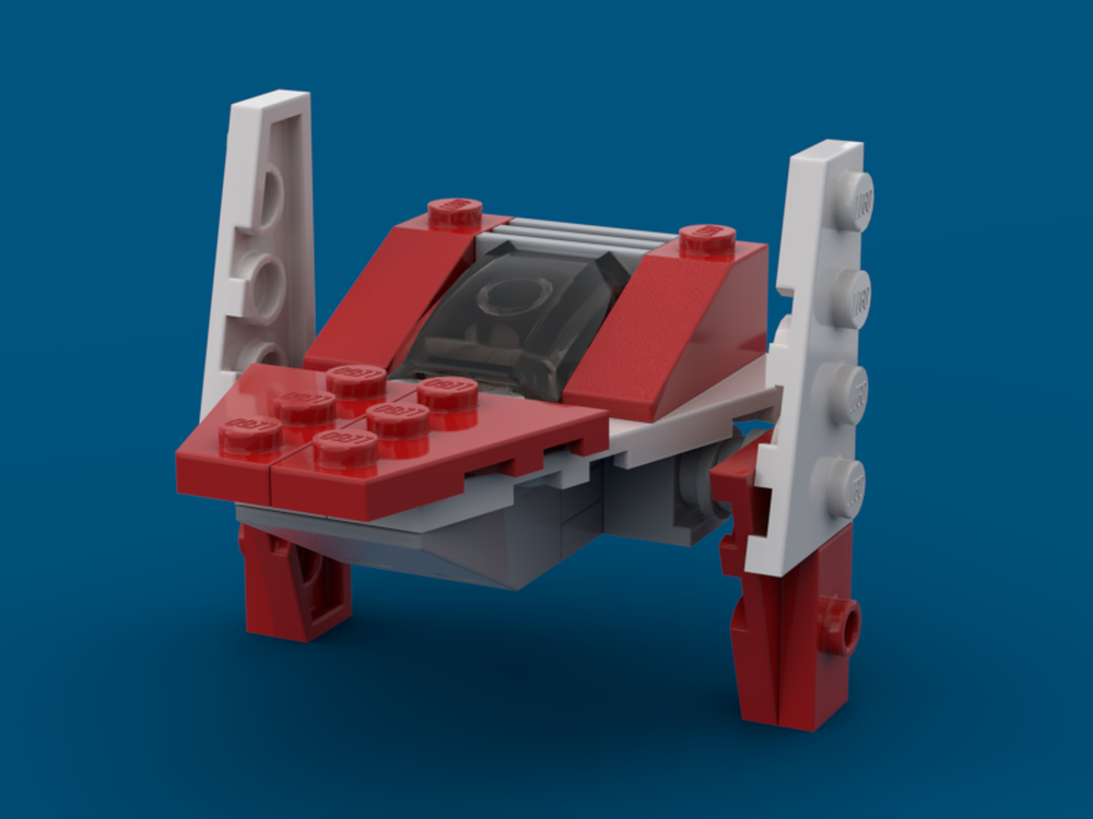 LEGO MOC Eta-2 Fighter by Silm4ril | Rebrickable - Build with LEGO