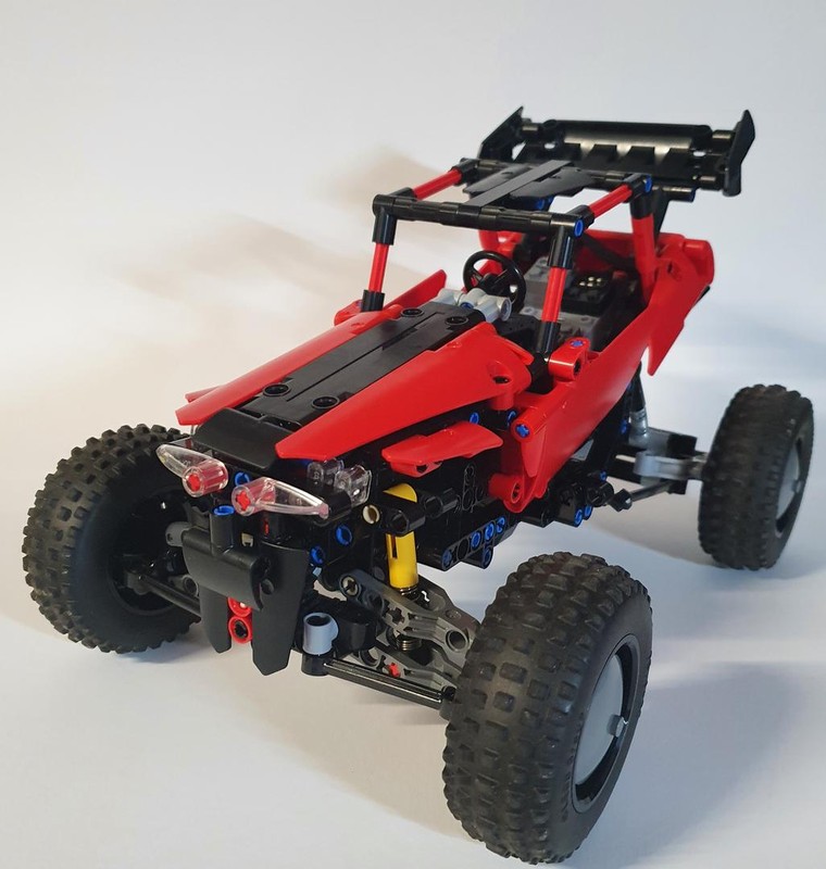Lego Moc Rc Buggy By Technicnormbrick Rebrickable Build With Lego