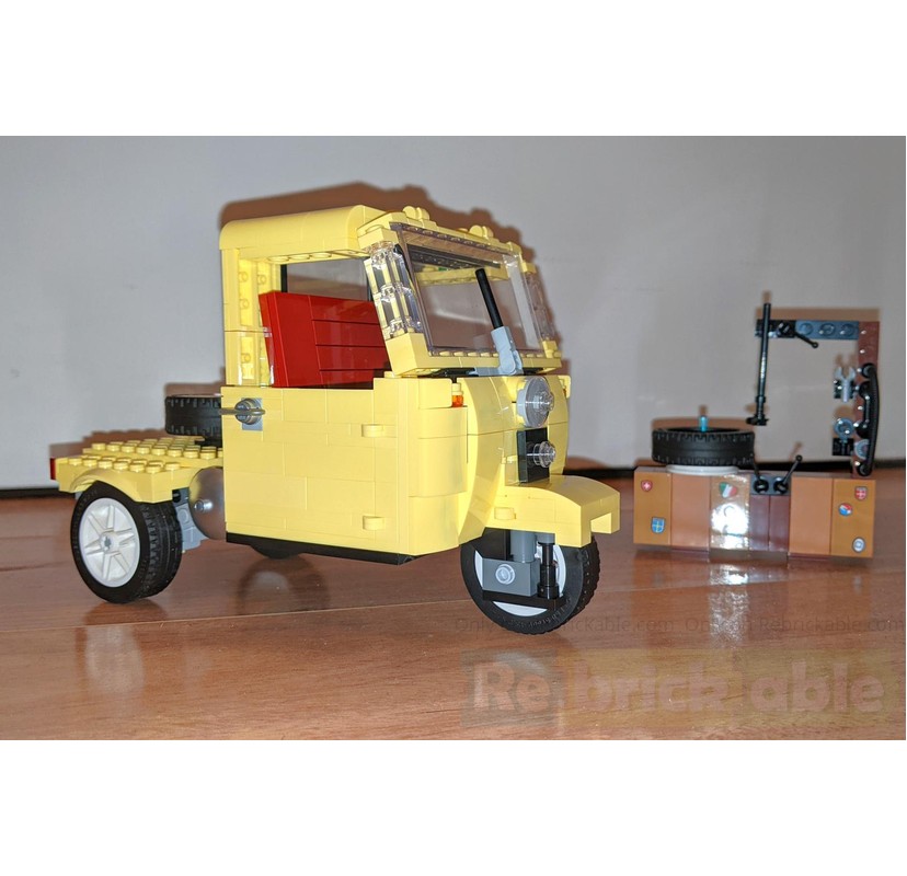 LEGO MOC-116825 Piaggio Ape 1965 from 10271/77942 Fiat 500 by ...