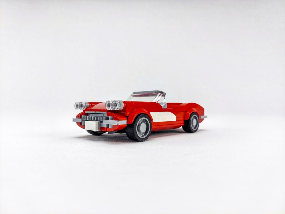 LEGO MOC 1959 Chevrolet Corvette C1 by SFH_Bricks | Rebrickable - Build ...