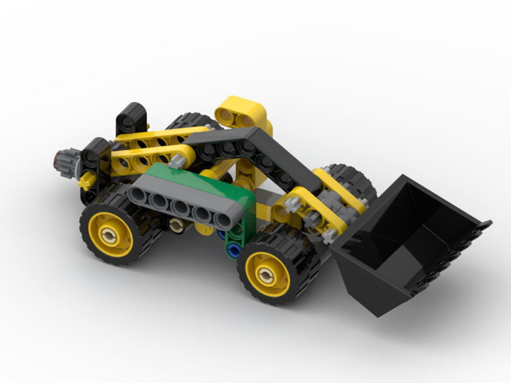 LEGO MOC 30433 Telehandler by A_Dilophosaurus | Rebrickable - Build ...