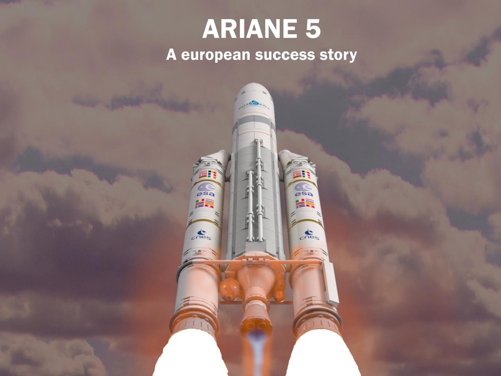 LEGO MOC ESA Ariane 5 by chha | Rebrickable - Build with LEGO