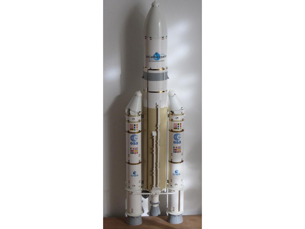 Lego Moc Esa Ariane 5 By Chha Rebrickable Build With Lego
