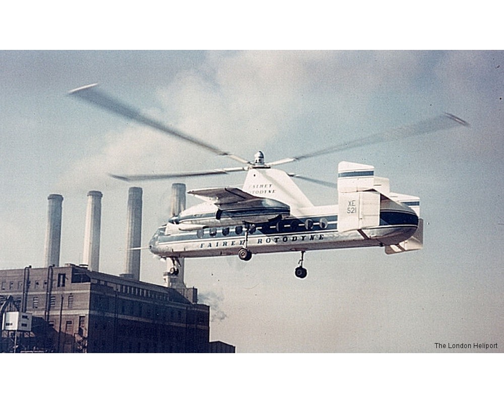 LEGO MOC Fairey Rotordyne by kidda | Rebrickable - Build with LEGO