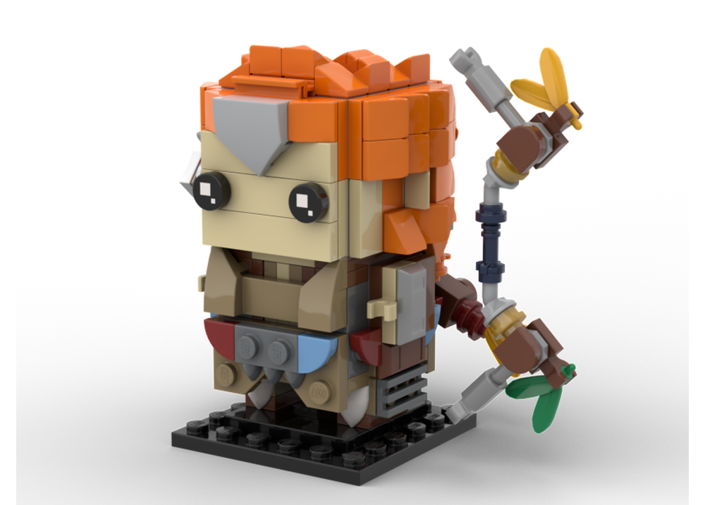 LEGO MOC ALOY Brickheadz - HZD / HFW by togemini | Rebrickable - Build ...