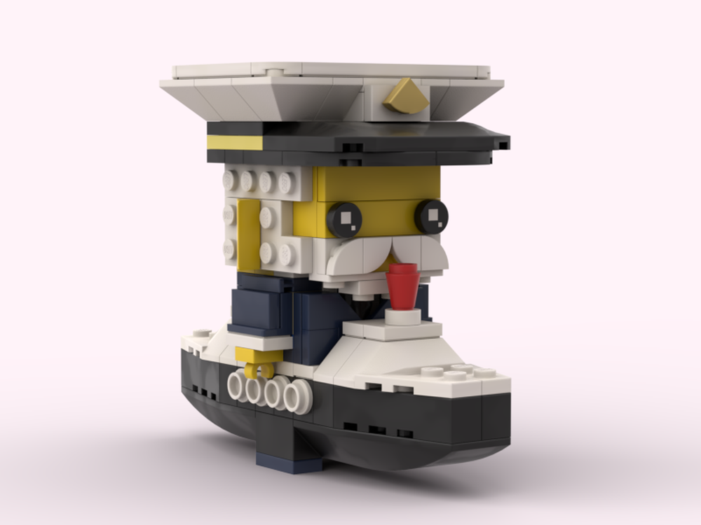 LEGO MOC Lego Minifigure Series 23 - Ferry Captain by GetMeBricked ...