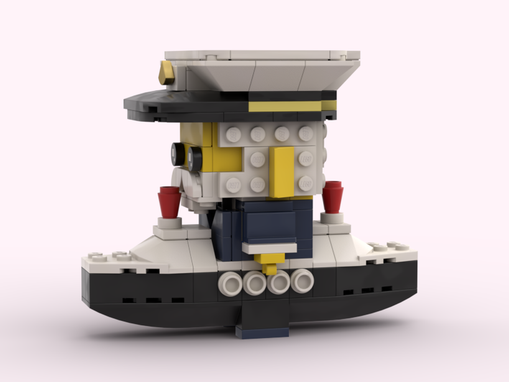 LEGO MOC Lego Minifigure Series 23 - Ferry Captain by GetMeBricked ...