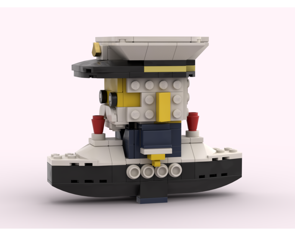 LEGO MOC Lego Minifigure Series 23 - Ferry Captain by GetMeBricked ...