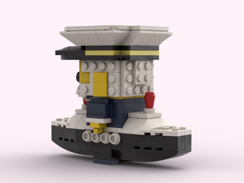 LEGO MOC Lego Minifigure Series 23 - Ferry Captain by GetMeBricked ...