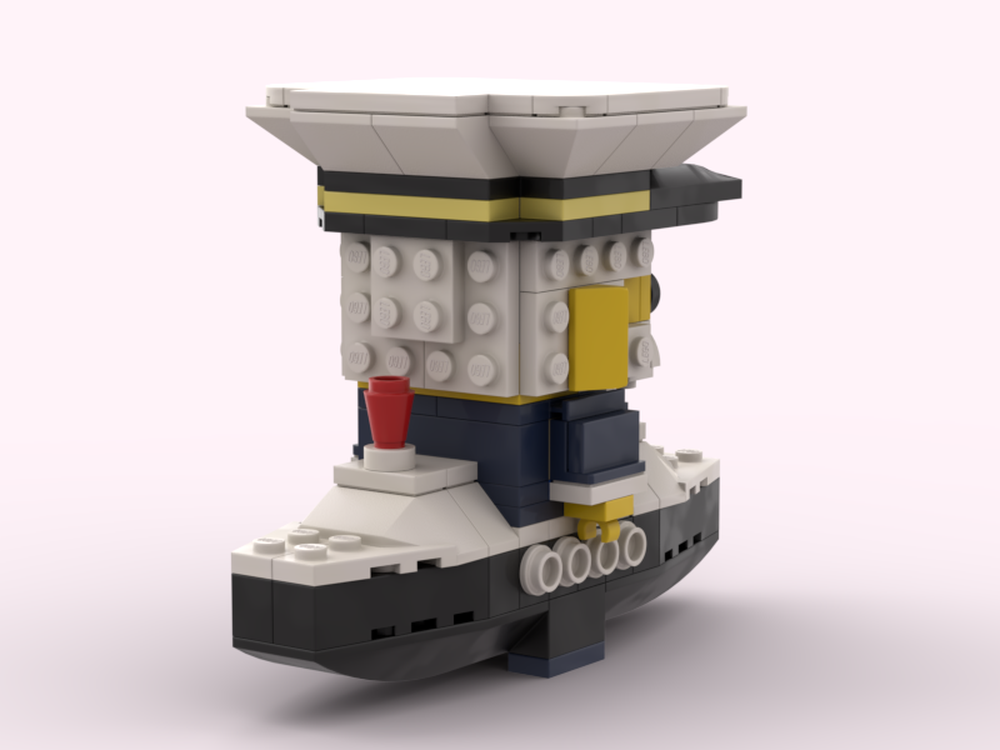 LEGO MOC Lego Minifigure Series 23 - Ferry Captain by GetMeBricked ...