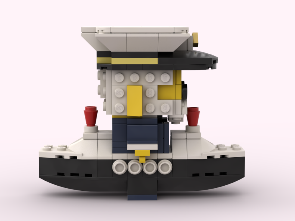 LEGO MOC Lego Minifigure Series 23 - Ferry Captain by GetMeBricked ...