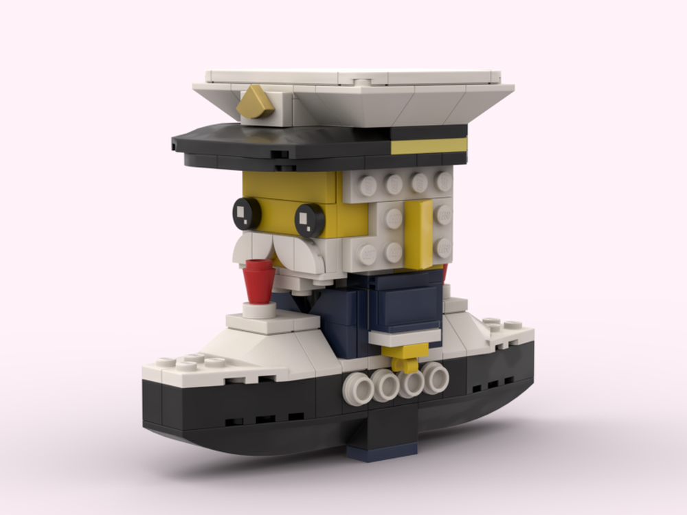 LEGO MOC Lego Minifigure Series 23 - Ferry Captain by GetMeBricked ...