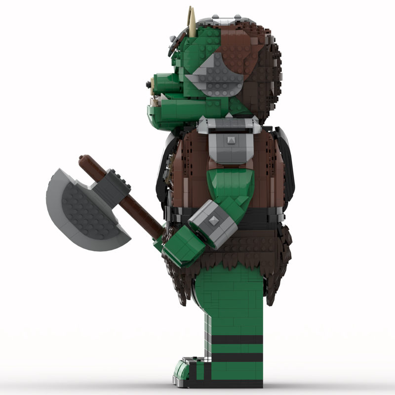 LEGO MOC Gamorrean Guard Mega Figure by Albo.Lego | Rebrickable - Build ...